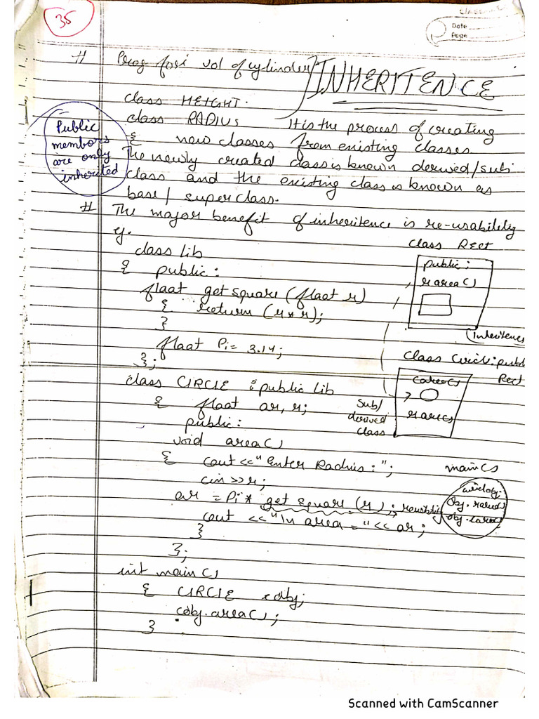C++ Remaining Notes | PDF