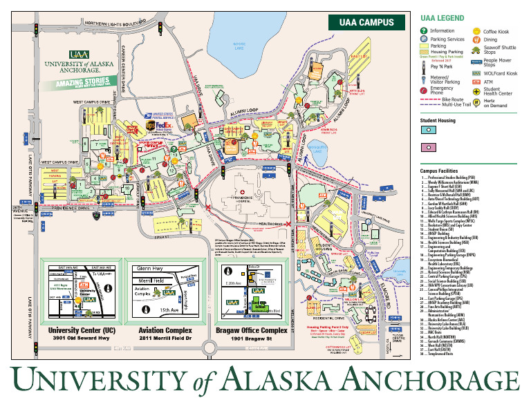 Uaa Campus Map | PDF