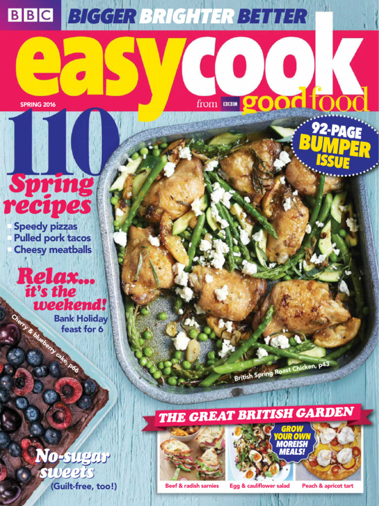 BBC Easy Cook - May 2016 | PDF | Sausage | Pasta