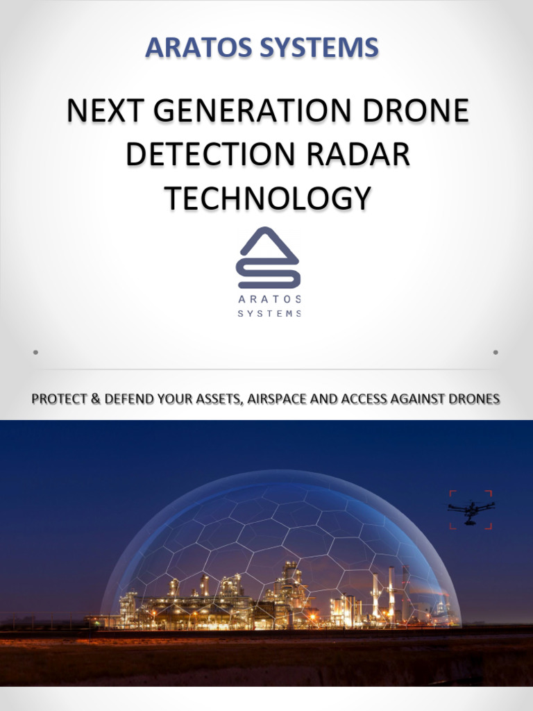 Aratos Systems Robin Radar Combo Drone Detection System | PDF ...
