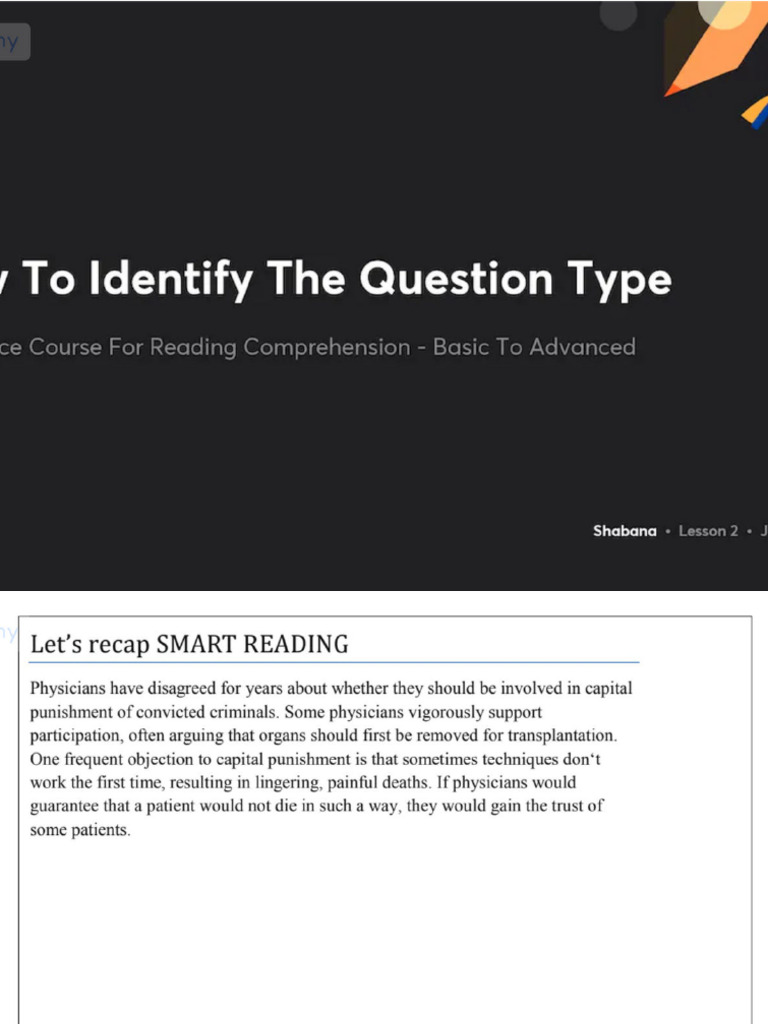 How To Identify The Question Type No Anno 1691995154072 | PDF