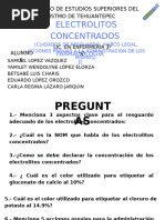 Seguridad y Manejo de Electrolitos | PDF | Electrólito | Medicamentos con receta
