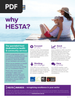 HESTA Employee Superannuation Guide | PDF | Investing | Taxes
