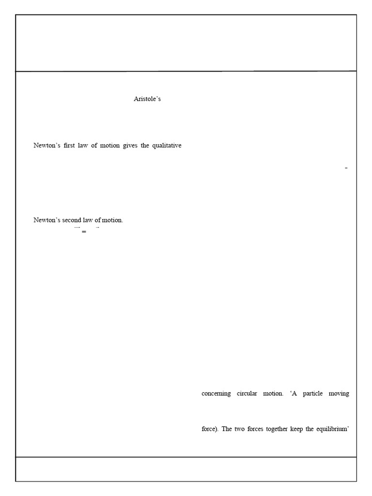 10+1 - Revision Assignment-2 - Laws of Motion, WPE | PDF | Collision | Force