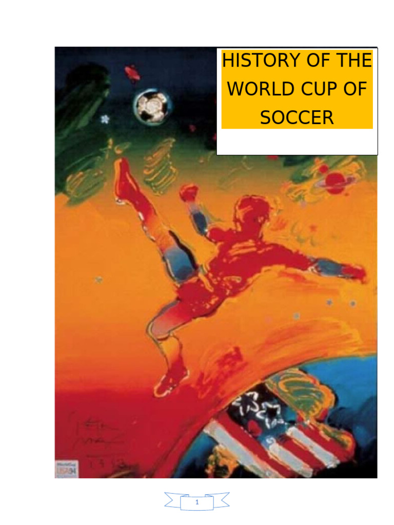History of The World Cup Soccer | PDF | Fifa World Cup | Association ...
