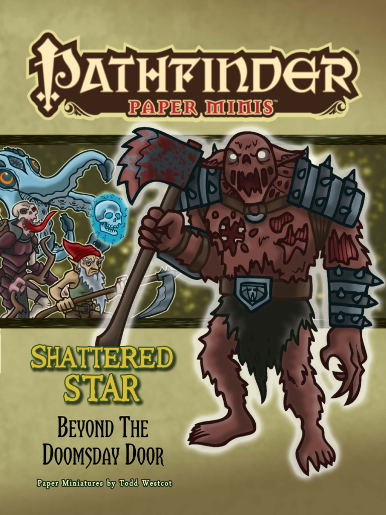 Paper Minis - Shattered Star 4 - Beyond The Doomsday Door | PDF