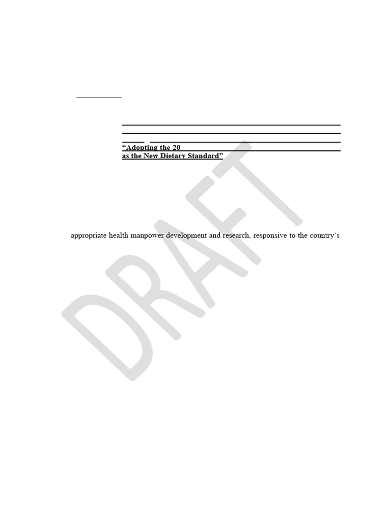 2015 Philippine Dietary Reference Intakes Guidelines | PDF | Nutrition ...