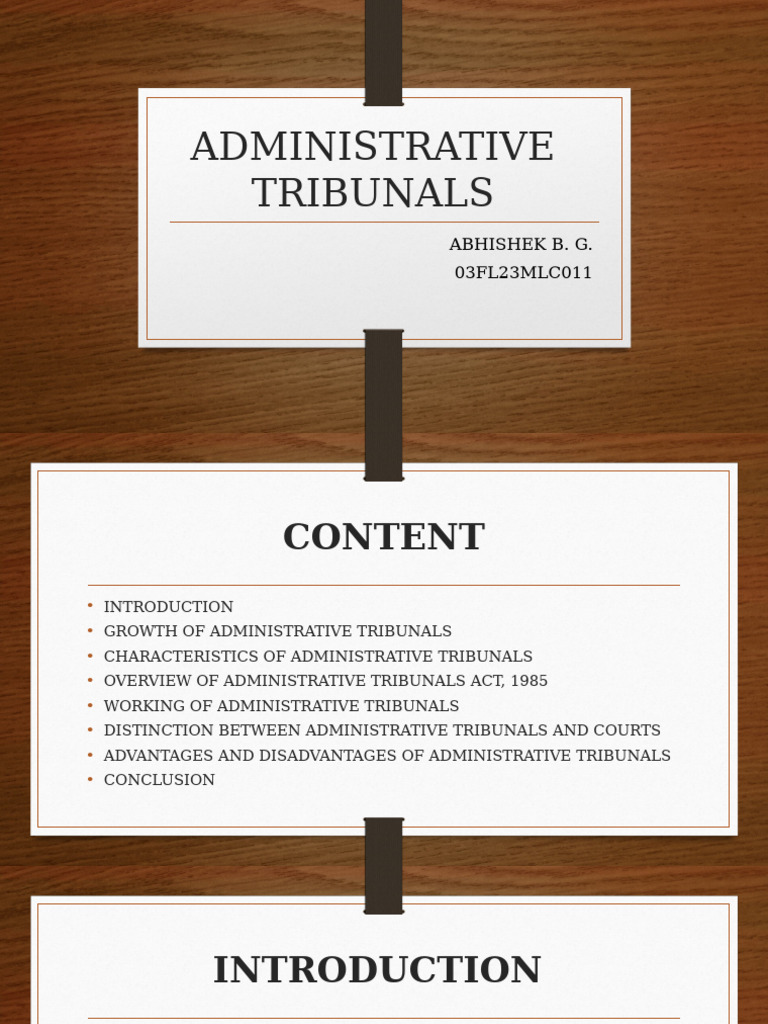Administrative Tribunals (3) | PDF | Tribunal | Appeal