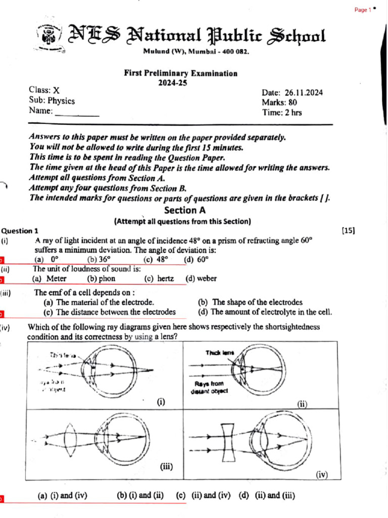 Physics Nps | PDF | Electromagnetic Radiation | Physical Phenomena