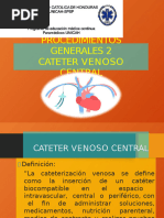 Cuidado de Enfermería para Retiro Del Catéter Venoso Central CVC | PDF ...
