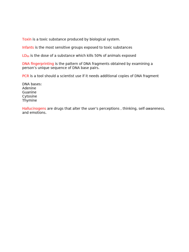 Forensic 3 | PDF | Fires | Dna