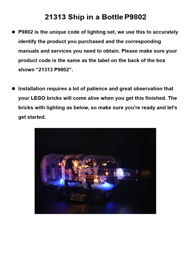 LEGO-lighting-P9802 21313 | PDF | Electrical Connector | Ac Power Plugs ...