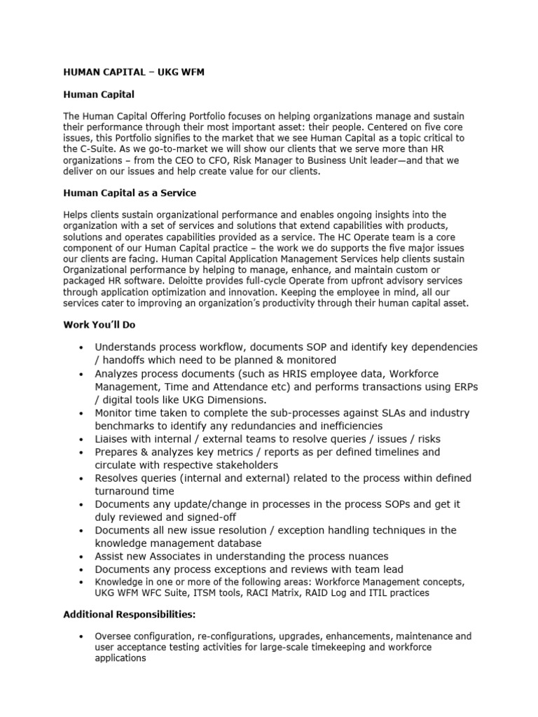 JD Operate UKG | PDF | Computing | Business