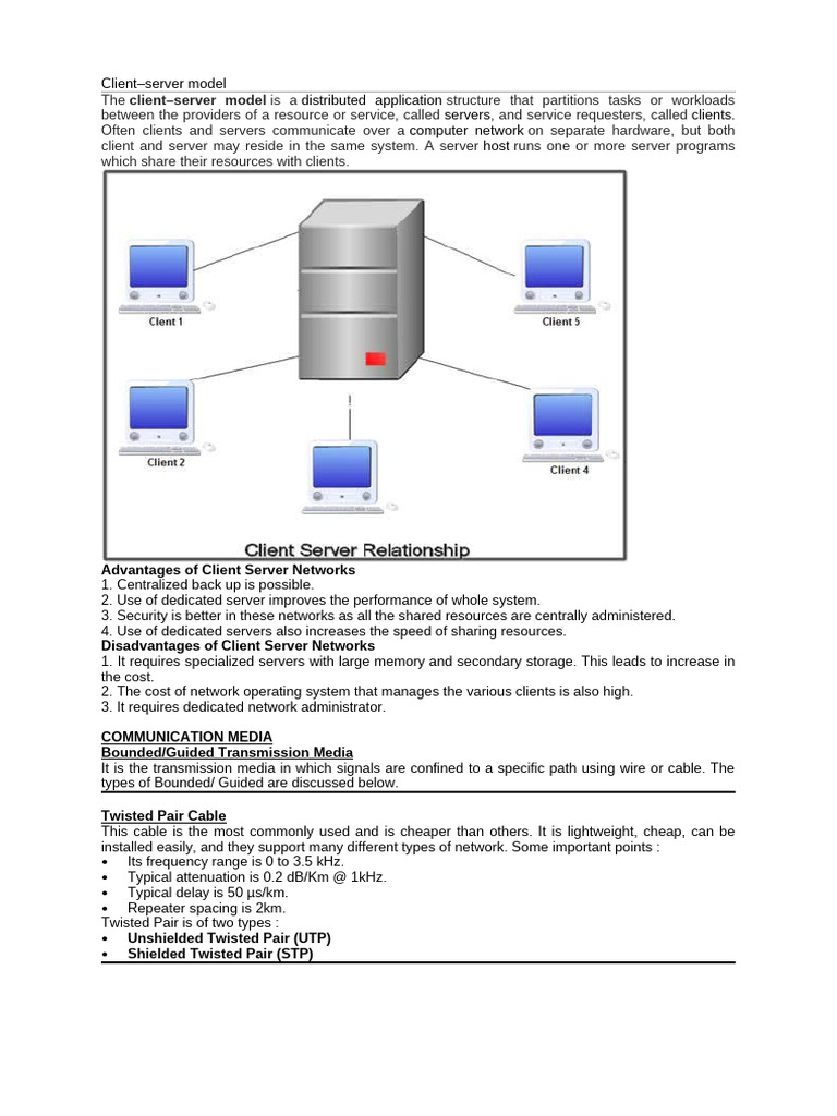 Data Transmission Media | PDF | I Pv6 | Coaxial Cable