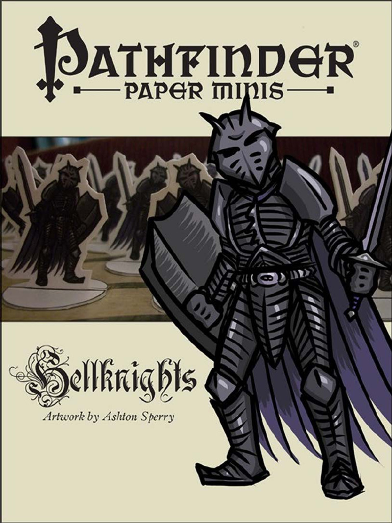 Paper Minis - Hellknights | PDF