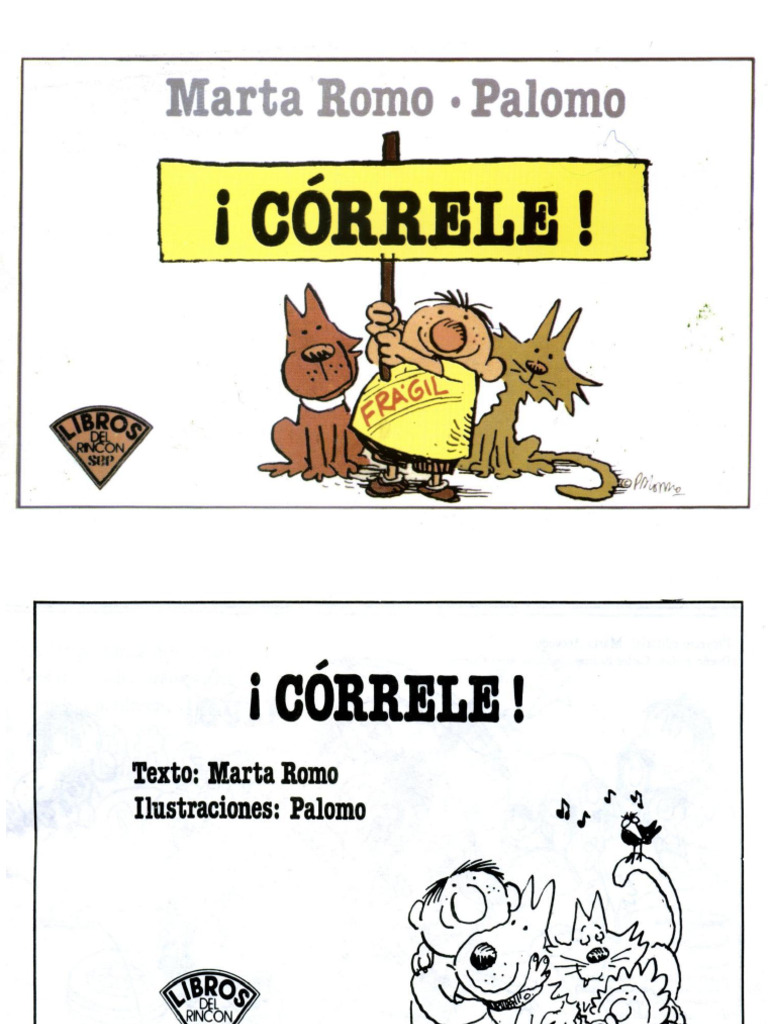 ¡CÓRRELE!-MARTHA ROMO, PALOMO | PDF