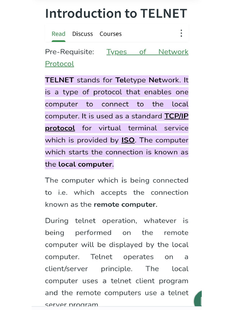 Telnet and Email | PDF