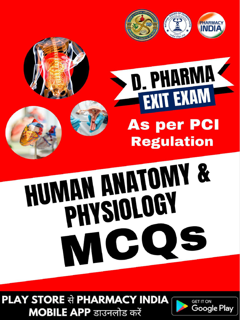 Human Anatomy and Physiology MCQs | PDF | Lymphatic System | Immune System