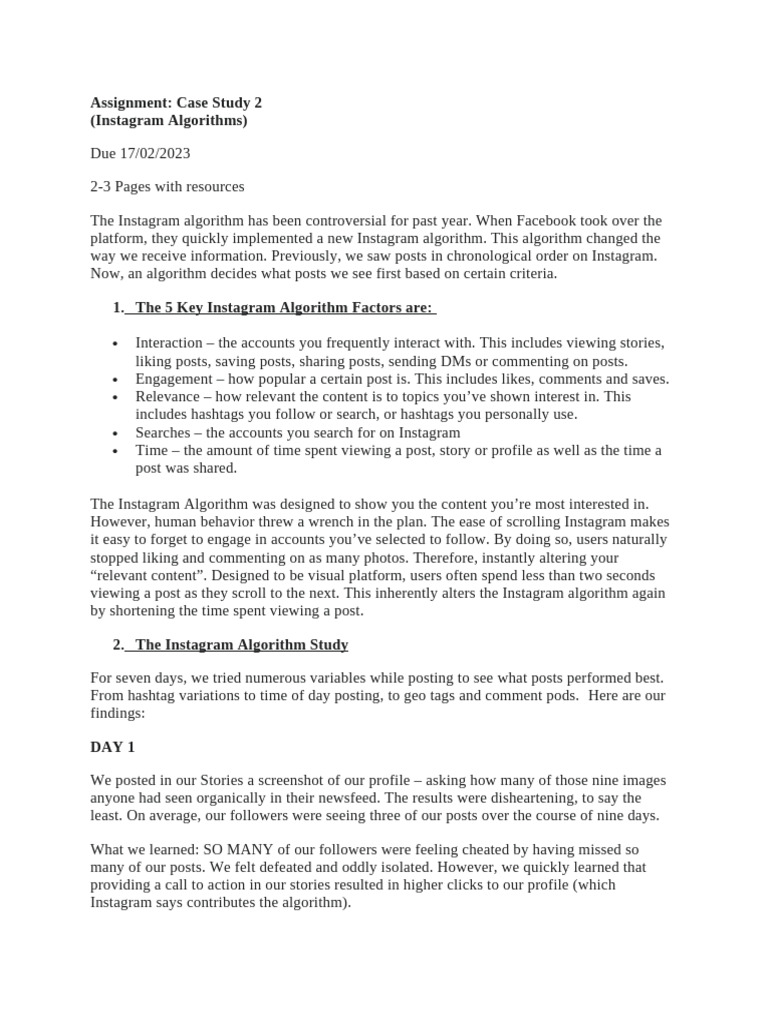 ASSIGNMENT ABOUT INSTRAGRAM | PDF | Web 2.0 | Human Communication