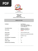 First Year LLB Syllabus | PDF