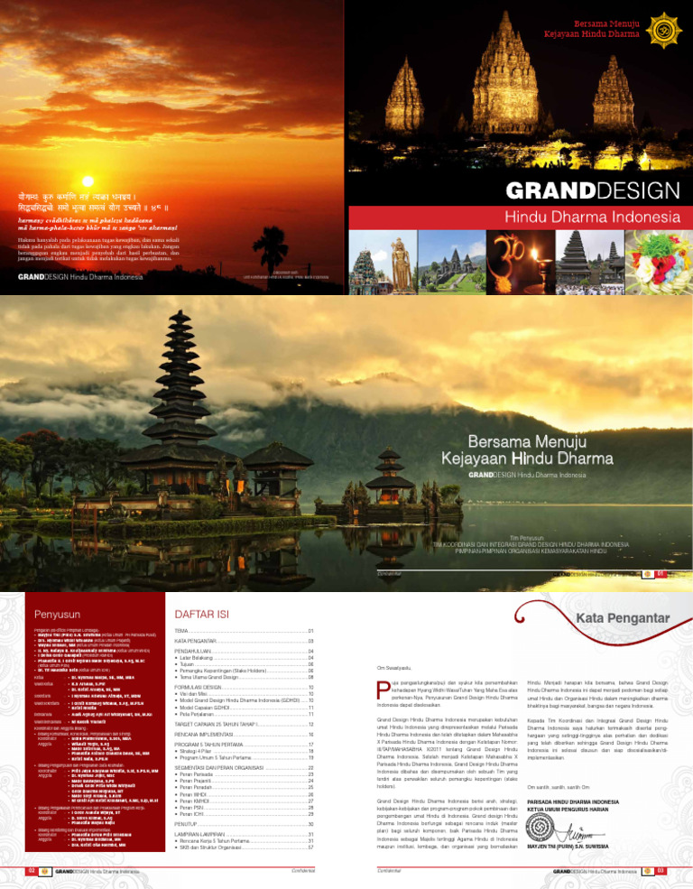 Grand Design Hindu Dharma Indonesia - FINAL | PDF