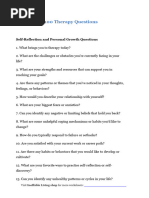 Lying Therapy Worksheet | PDF