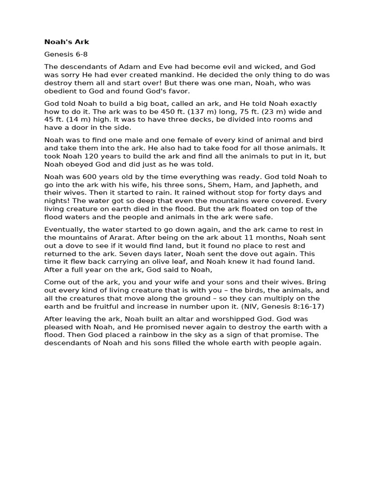 Noah | PDF | Cain And Abel | Noah