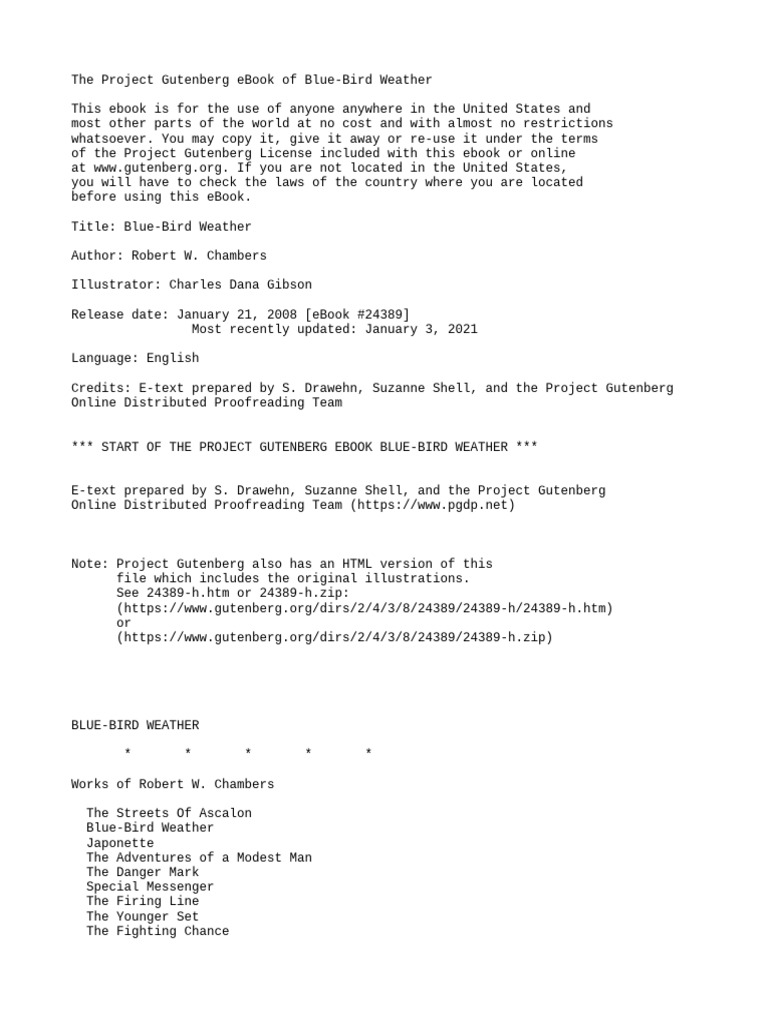 PG 24389 | PDF | Project Gutenberg