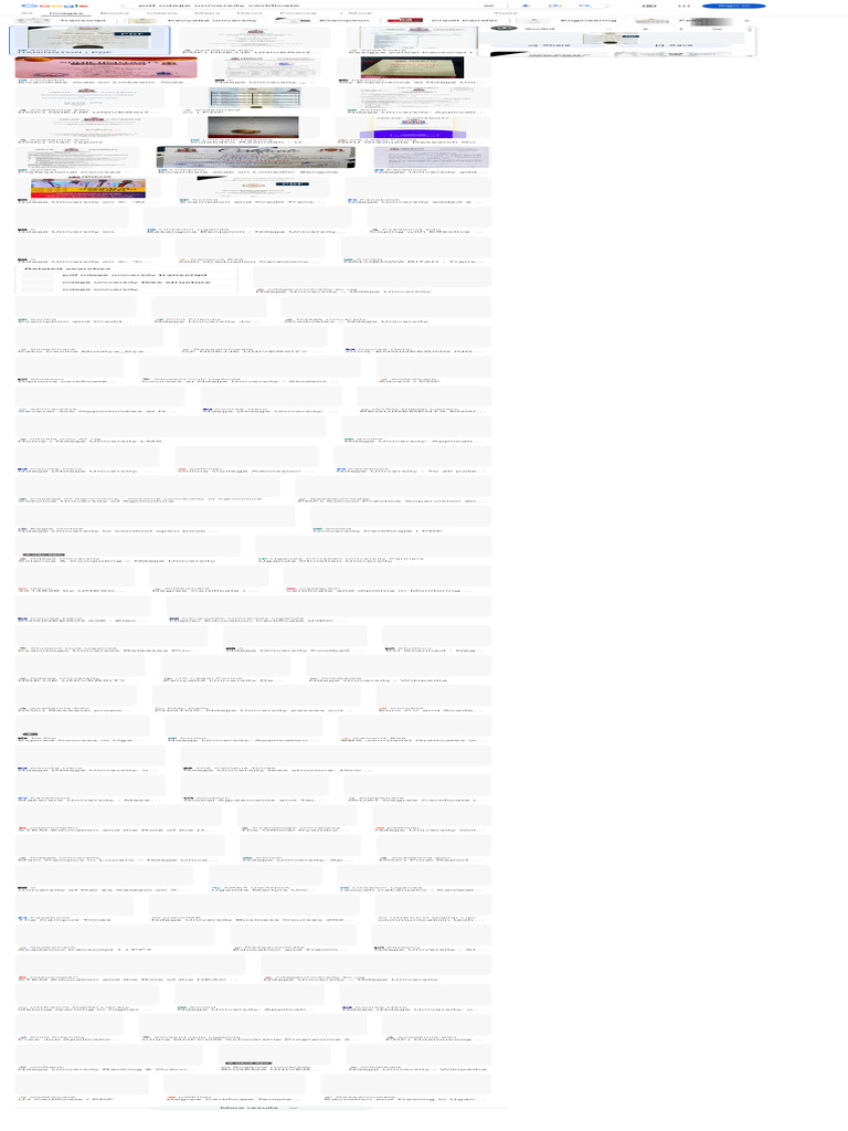 Ndejje University Courses & Fees PDF | PDF