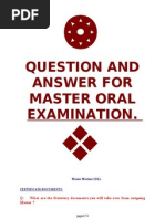 CES STCW Management Test PDF | PDF | Ships | Water Transport