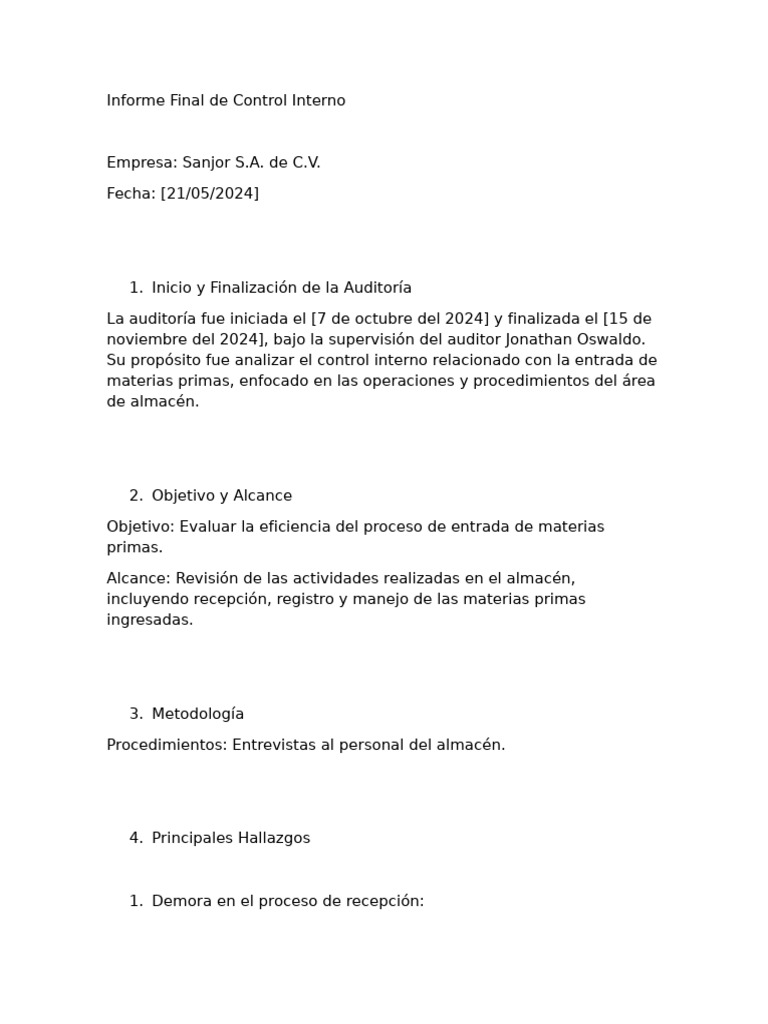 Informe Final 2 | PDF