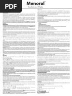 NUR-ISTERATE Patient Information Leaflet | PDF | Thrombosis | Breast Milk