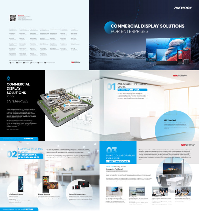 Brochure---Commercial-Display-Solutions-for-enterprise | PDF | Light ...
