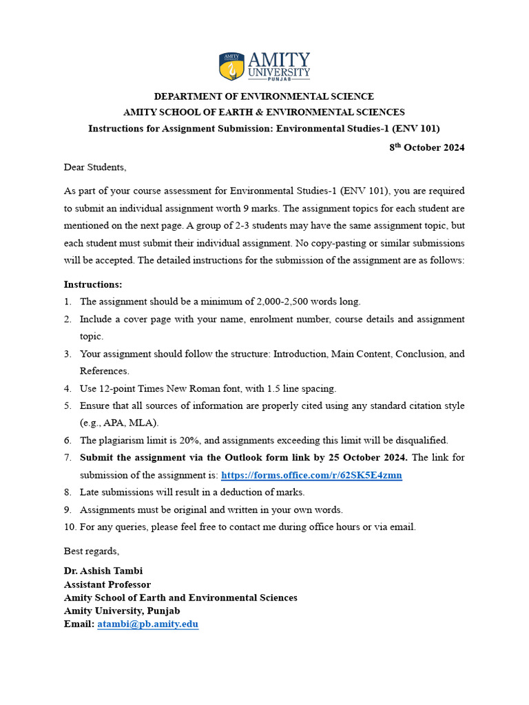 Assignment_BCA | PDF | Natural Environment | Nature