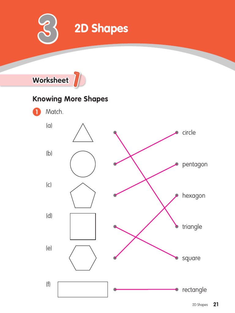 MC Maths Activity Book With Ans Stage 2 C03 | PDF | Shape | Triangle
