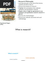 Creswell (2014) The Selection of a research approach | PDF