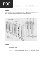 Measuring Transpiration with a Potometer | PDF | Leaf | Stoma