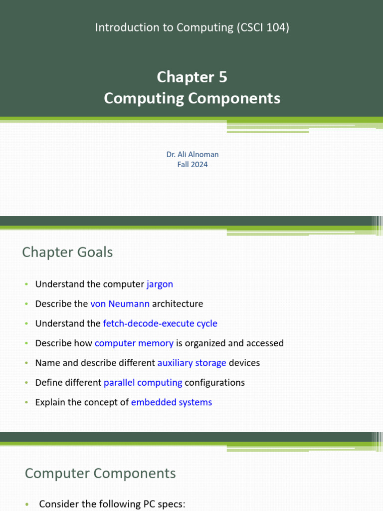 Chapter 5 | PDF | Random Access Memory | Computer Data Storage