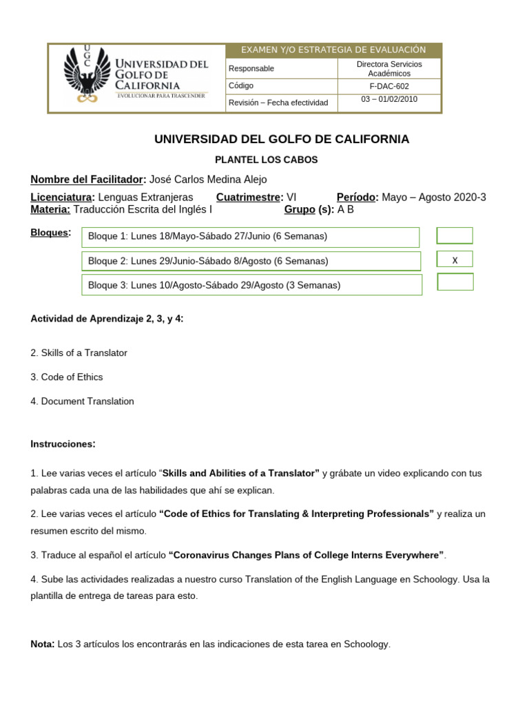 Act 2, 3, 4 - S2 2 | PDF | La lingüística aplicada | Gramática
