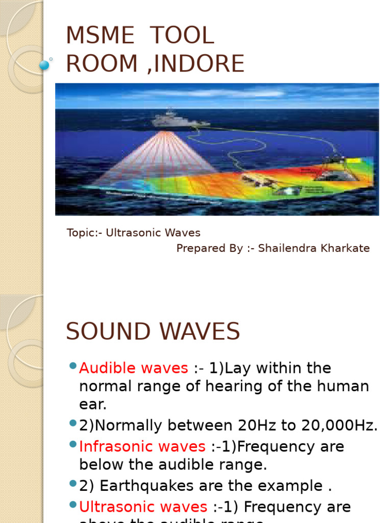 Ultrasonic Waves | PDF