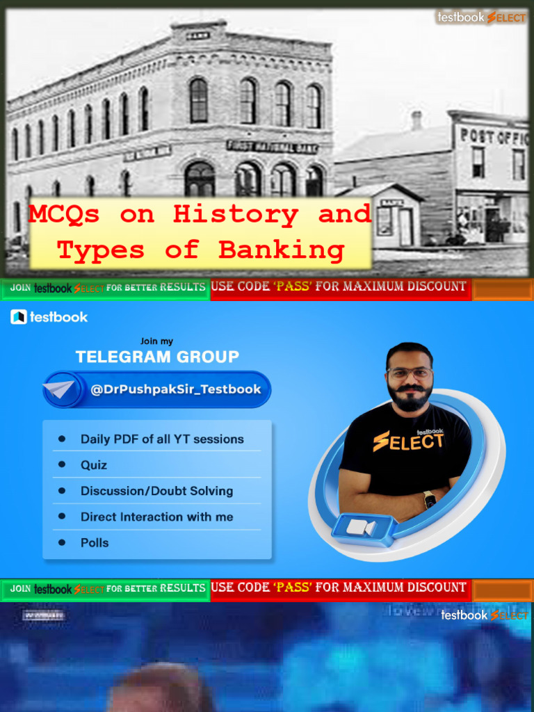 Types of Banking and History of Banking Mcqs | PDF