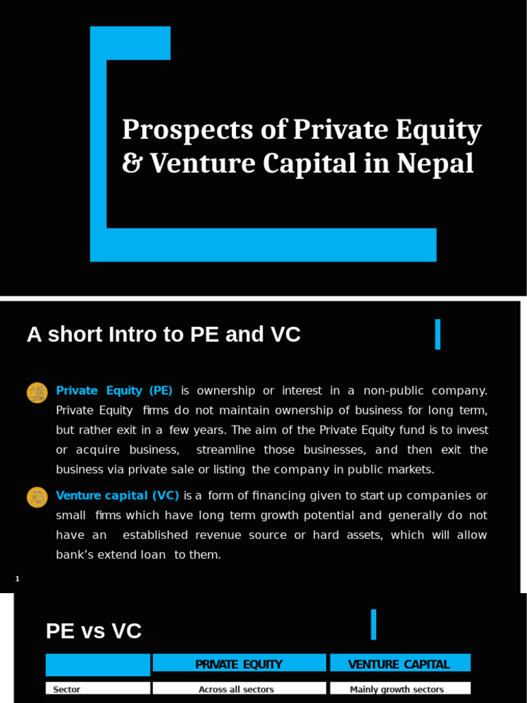 PE-VC-ppt | PDF | Venture Capital | Corporate Finance
