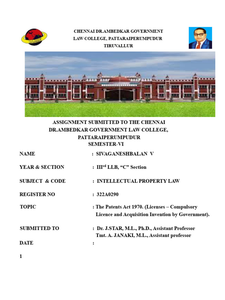 Ipr Original Copy_merged (1) | PDF | License | Patent