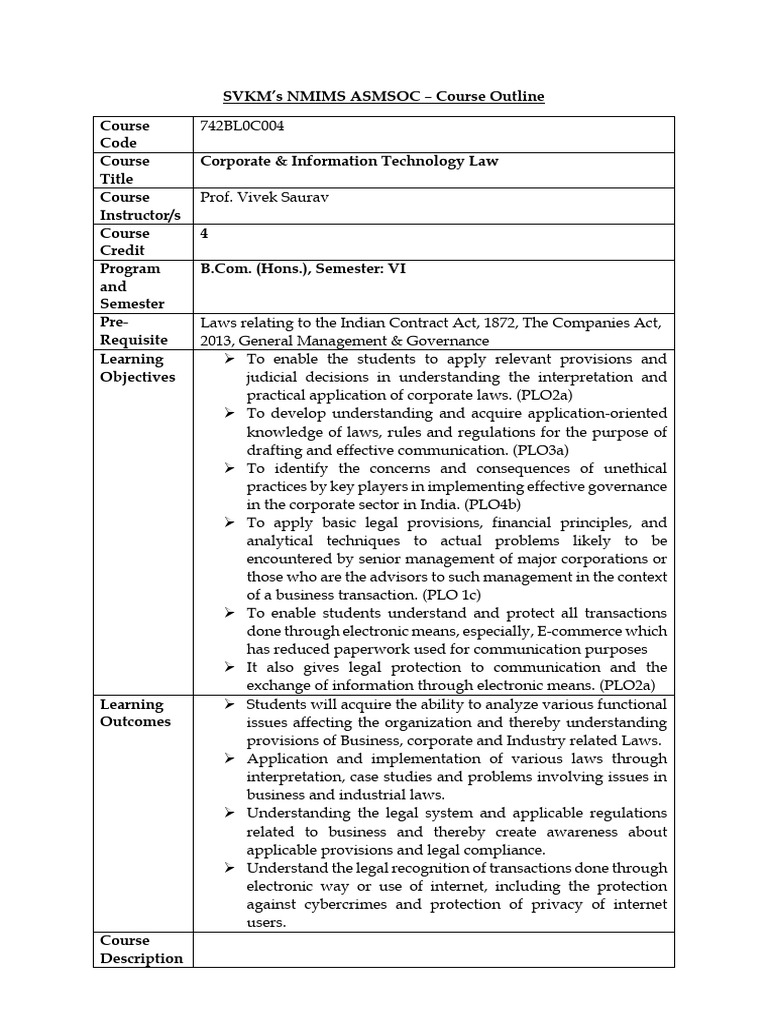 Corporate & Information Technology Law | PDF | Computer Security | Security