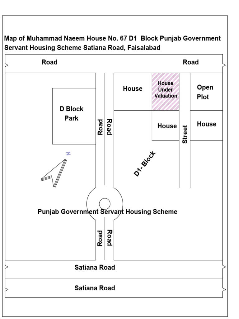 Location Plan of Muhammad Naeem | PDF