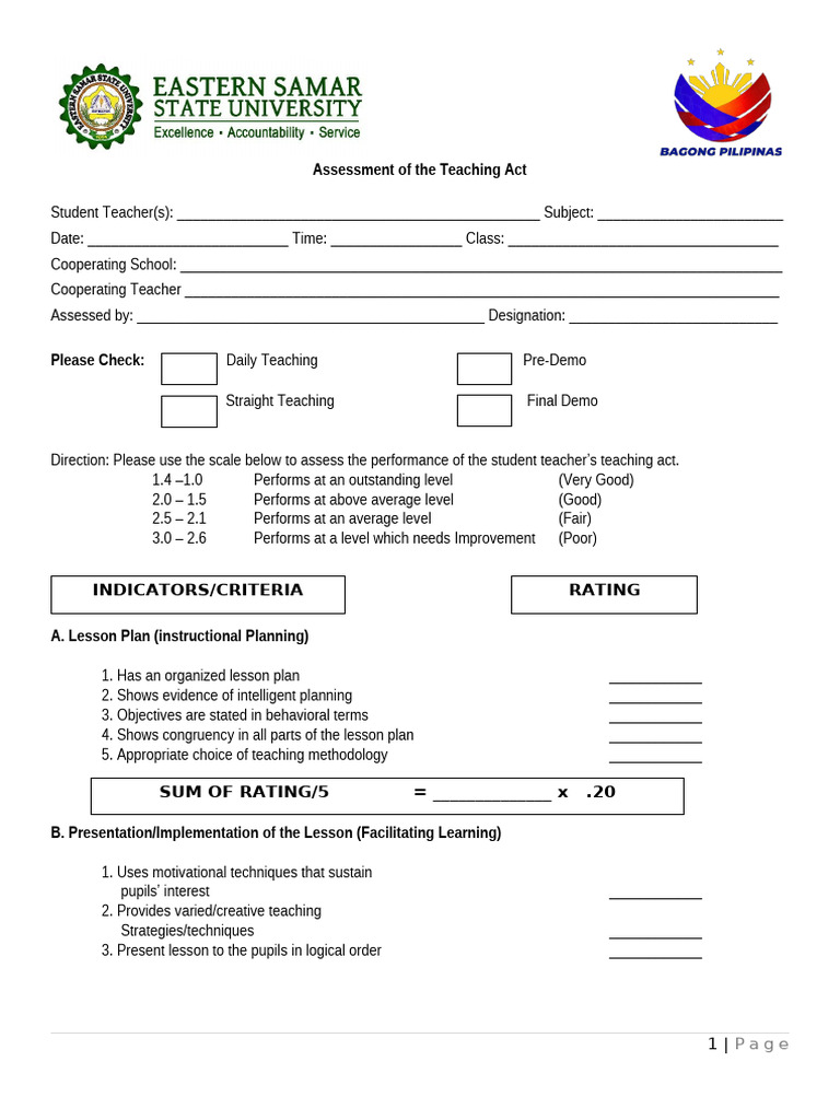 Teaching-Intership_COT | PDF | Lesson Plan | Teachers