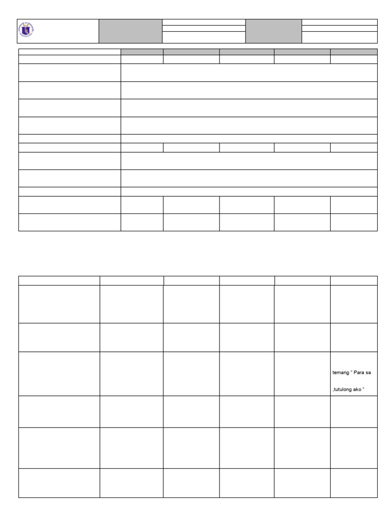 EsP6 1st. Qtr. DLL Aralin 6 | PDF