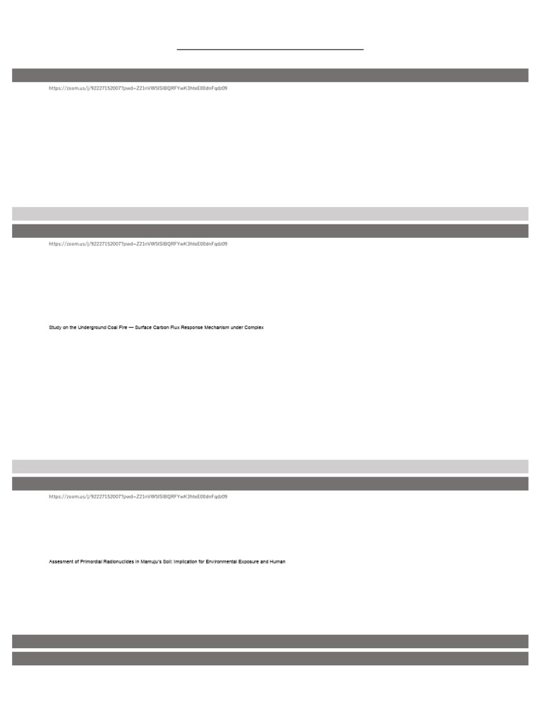 Mining & Geology Conference Agenda | PDF | Ore | Mining