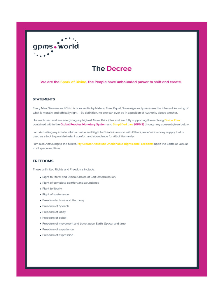 Gpms Consent Decree | PDF