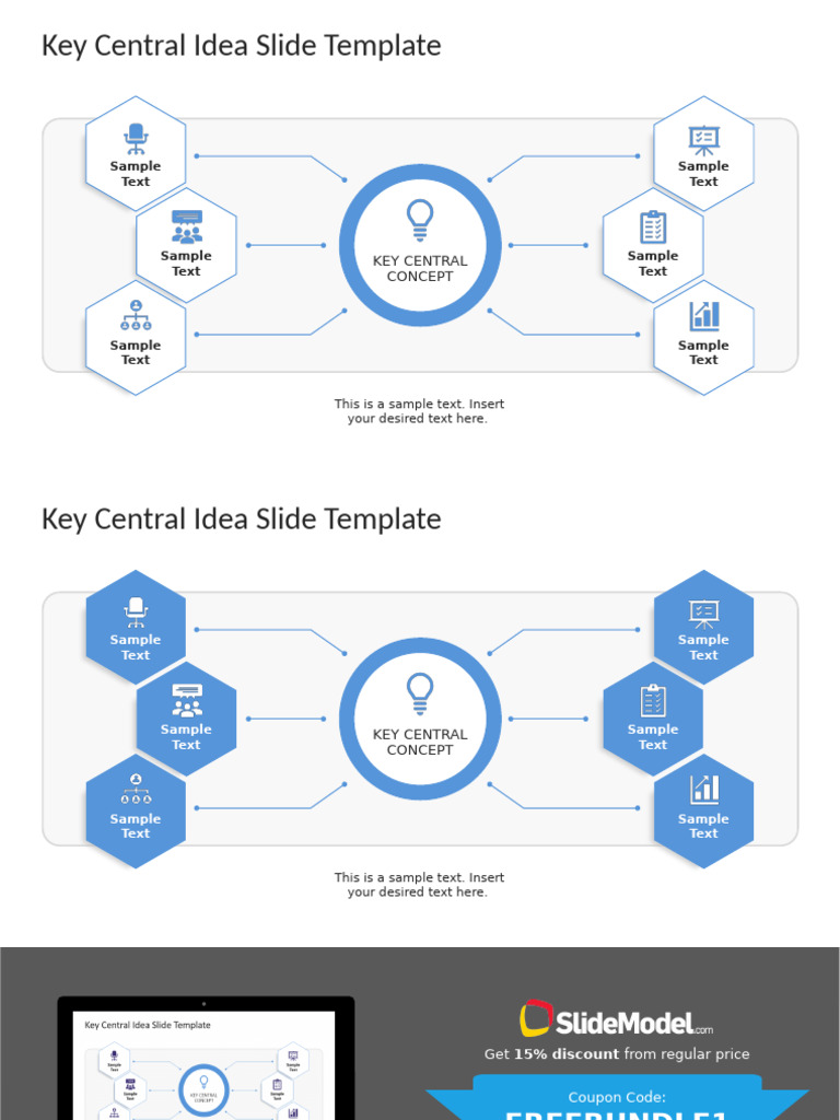 Key Central Idea Slide Template | PDF